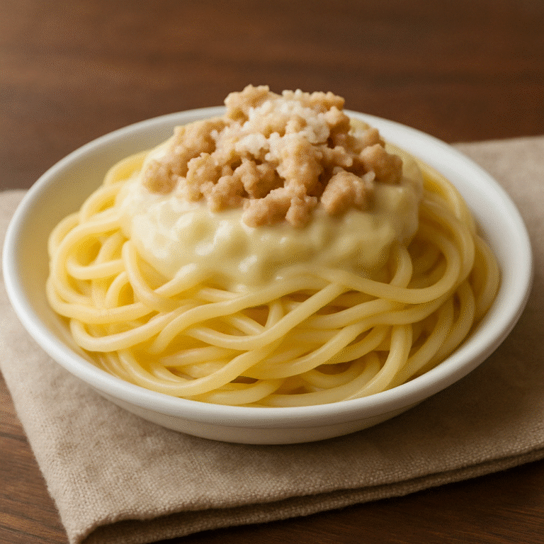 Easy Rich Pasta Recipe with Minced Meat -Creamy Pasta